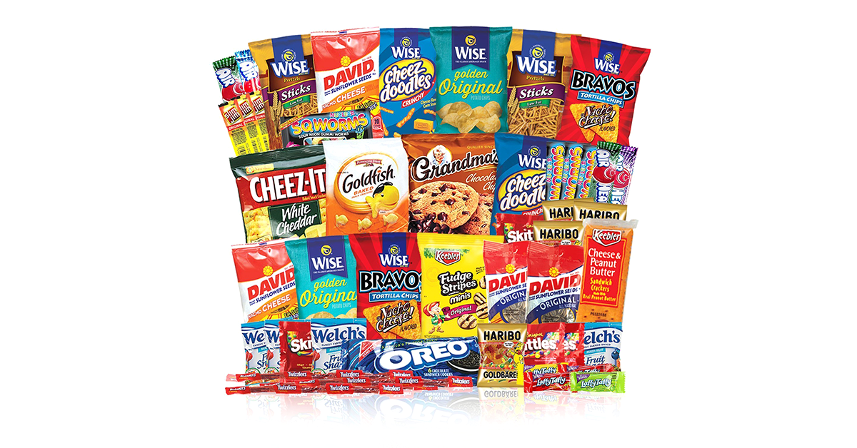 Huge Box of Snacks - 50ct. | drunkMall