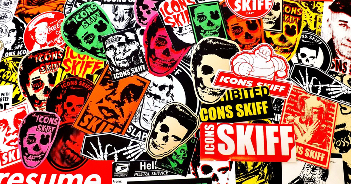 Assorted Punk Stickers | drunkMall