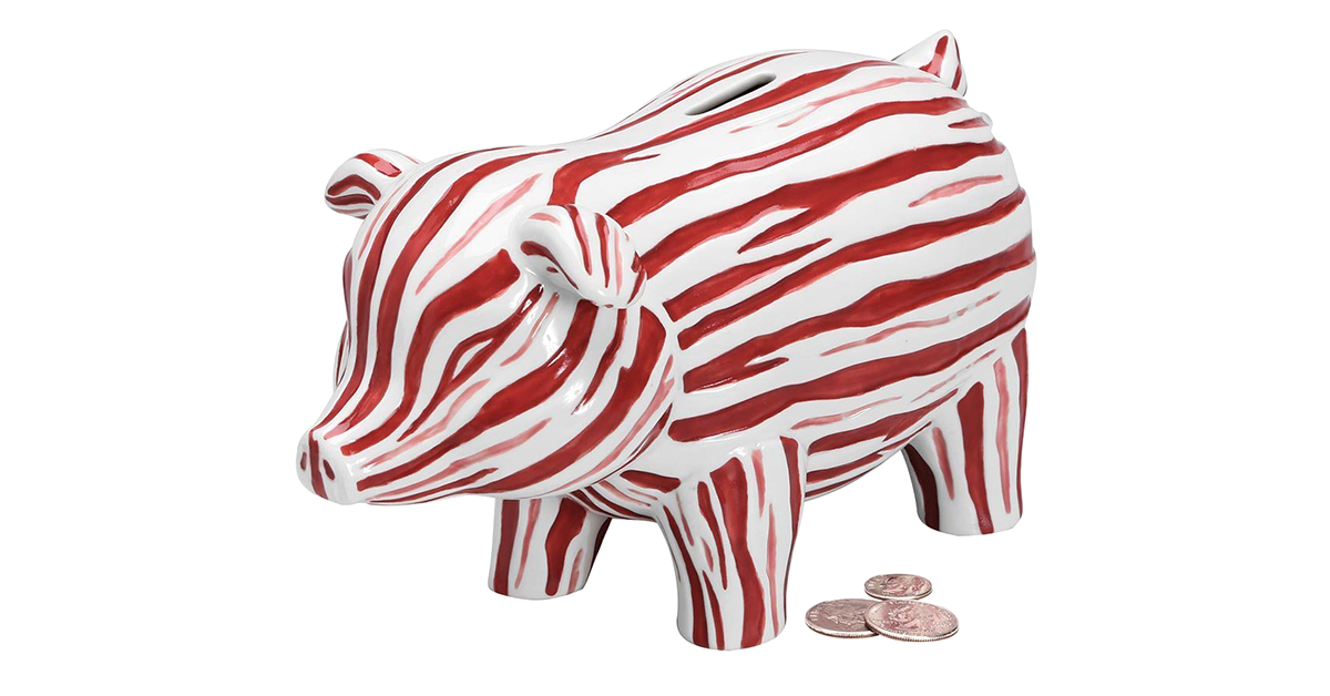 Bacon Piggy Bank | drunkMall