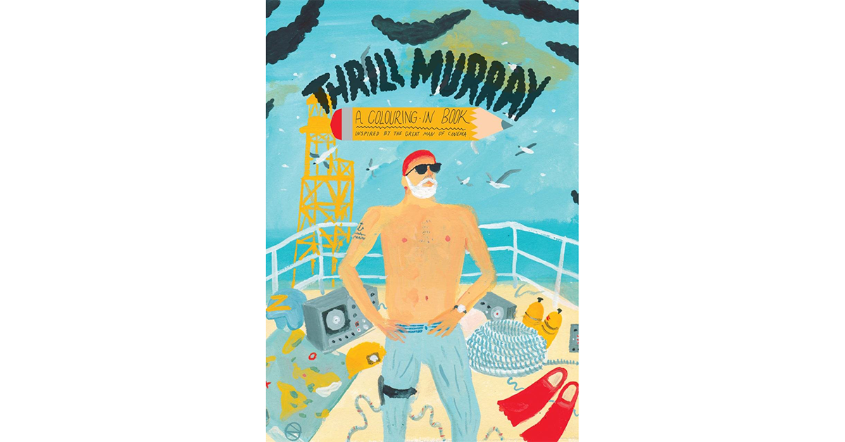 Bill Murray Coloring Book | drunkMall