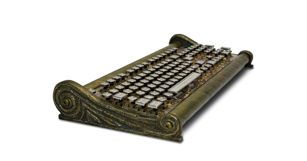 Nautical Steampunk Computer Keyboard | drunkMall