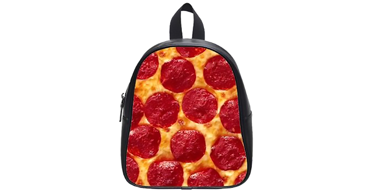 Pizza Design Mini Backpack | drunkMall