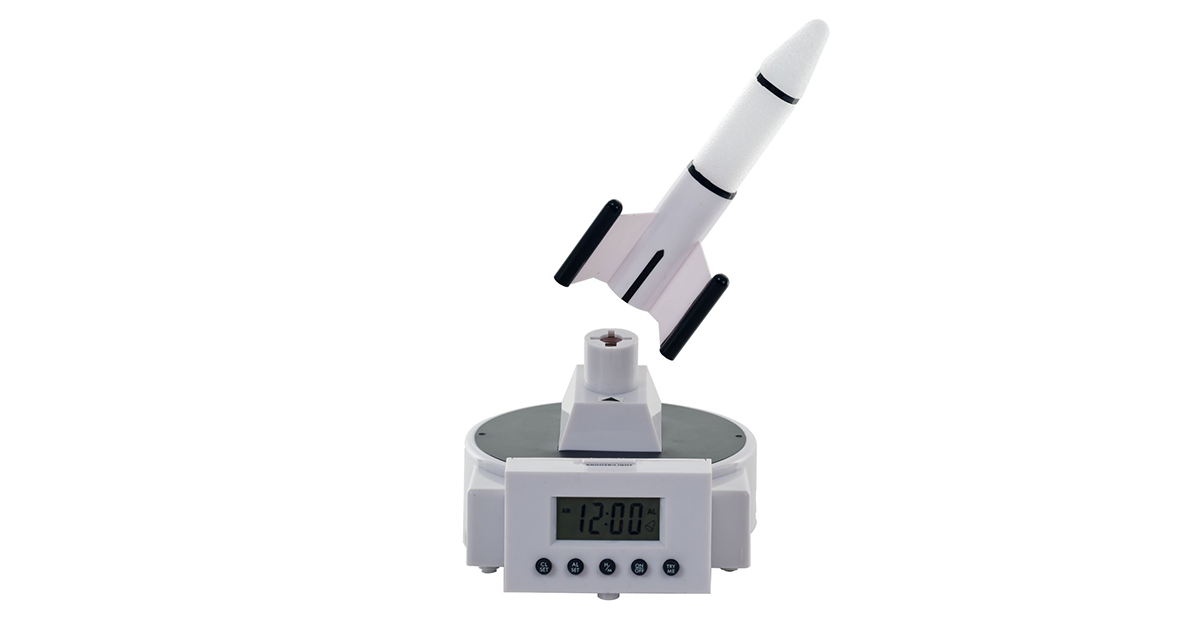Rocket Launcher Alarm Clock | drunkMall