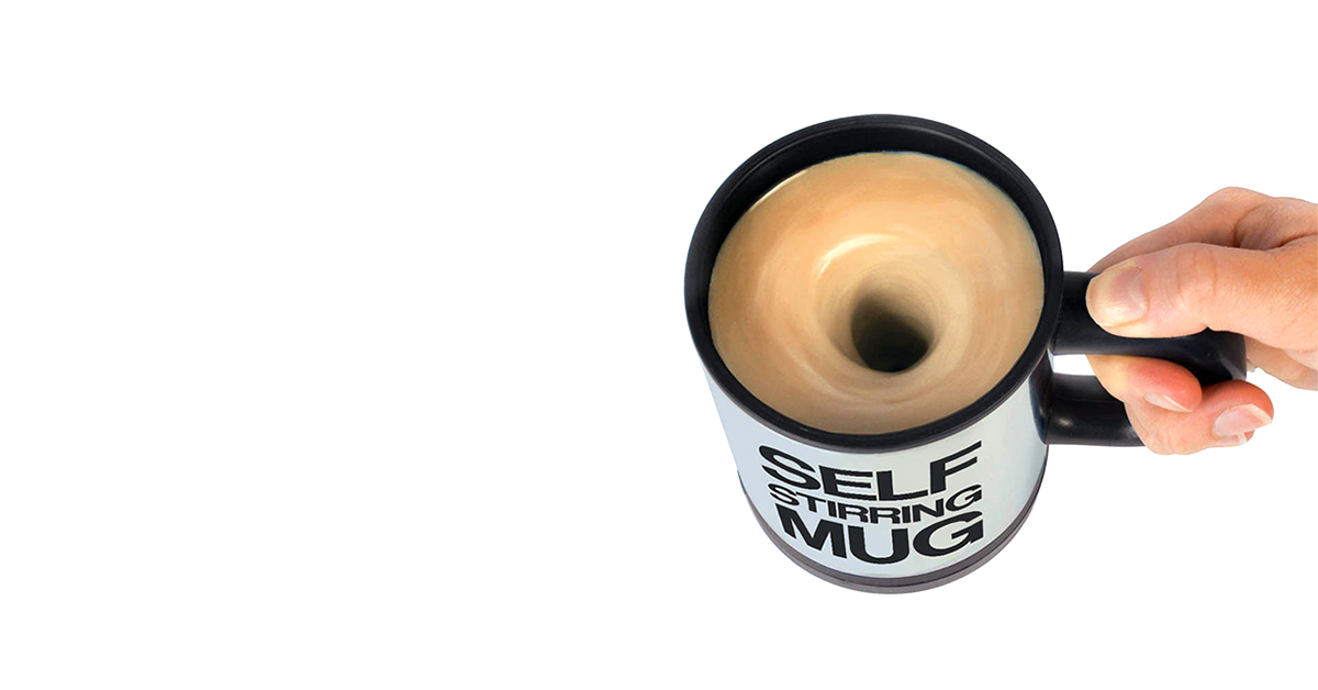 Self-Stirring Mug | drunkMall