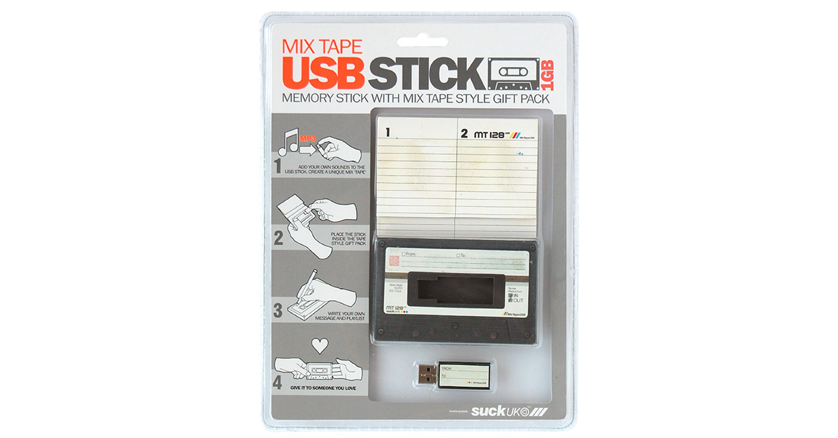USB Mixtape gift set | drunkMall