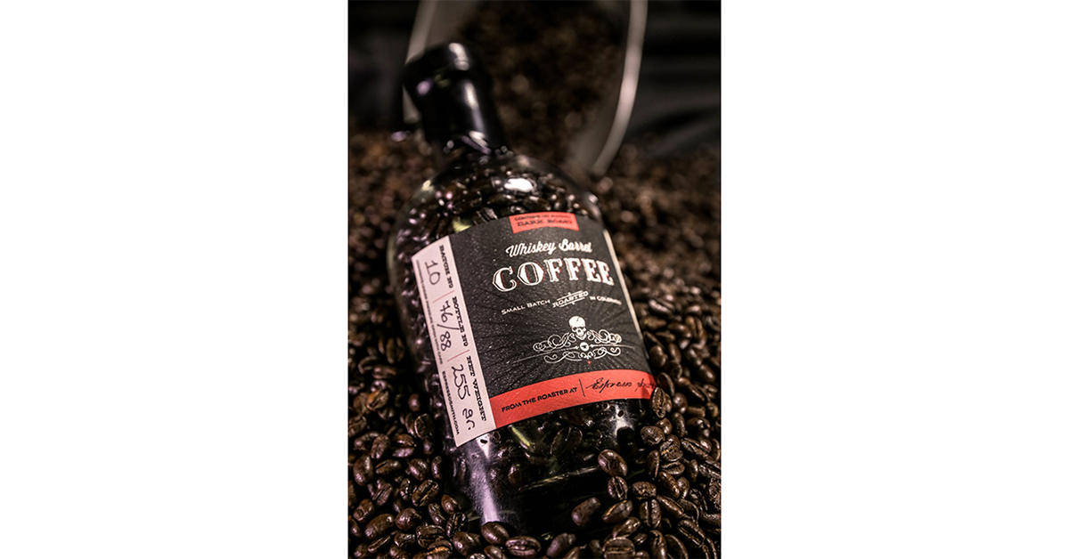 Whiskey Barrel-Aged Coffee Beans | drunkMall