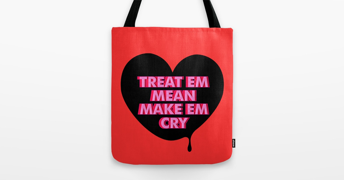 Make Em Cry tote bag | drunkMall