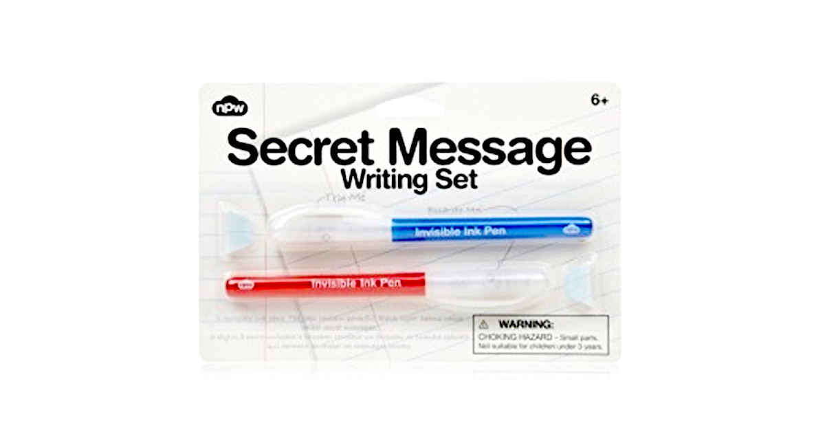 Secret Message Pens | drunkMall