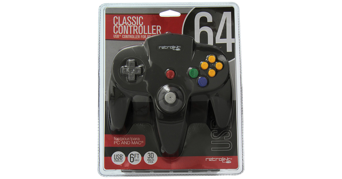 USB Nintendo 64 Controller | drunkMall