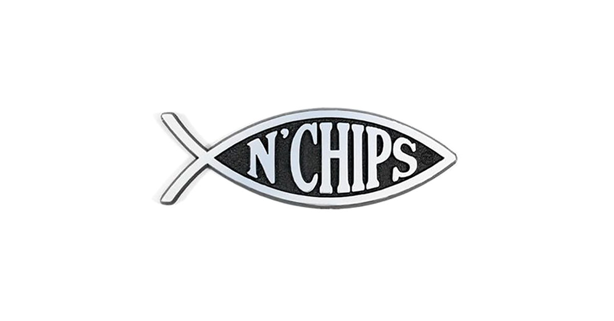 Fish n Chips Car Emblem | drunkMall