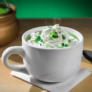 Green Hot Chocolate | drunkMall