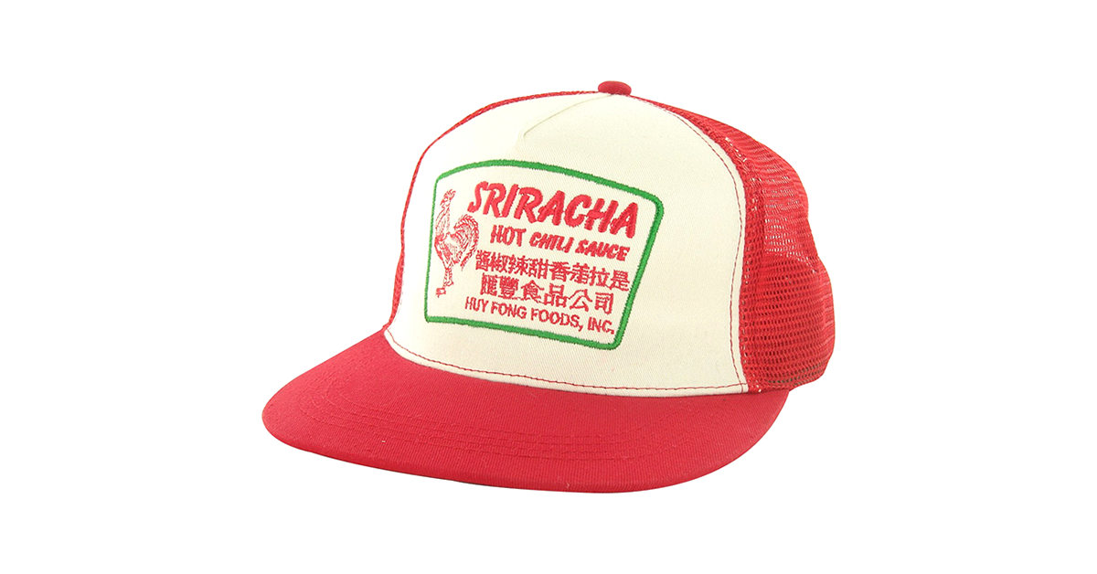 Retro Sriracha Trucker Hat | drunkMall