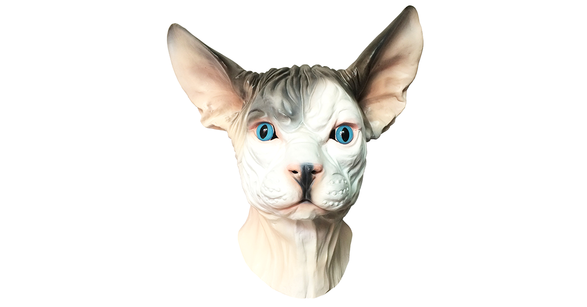 Intense Sphynx Cat Mask | drunkMall