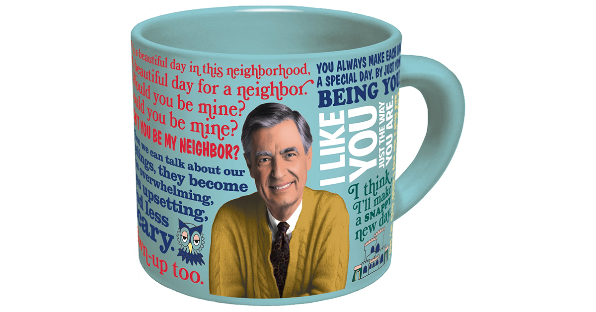 GIVEAWAY: Mister Rogers Mug | drunkMall