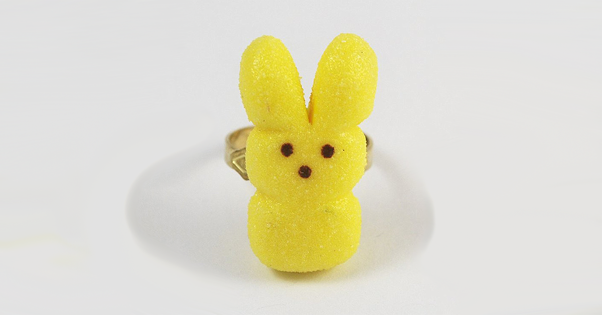 Bunny Peep Ring | drunkMall