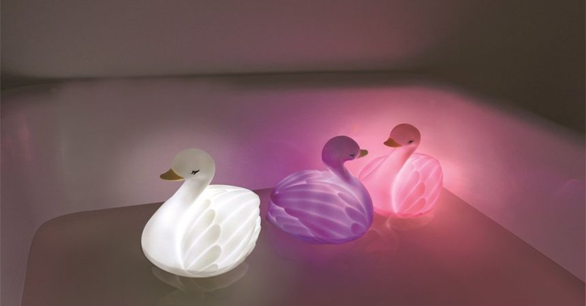 Swan Bath Lights | drunkMall