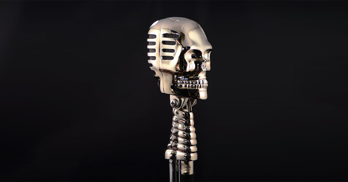 Skull Microphone | drunkMall