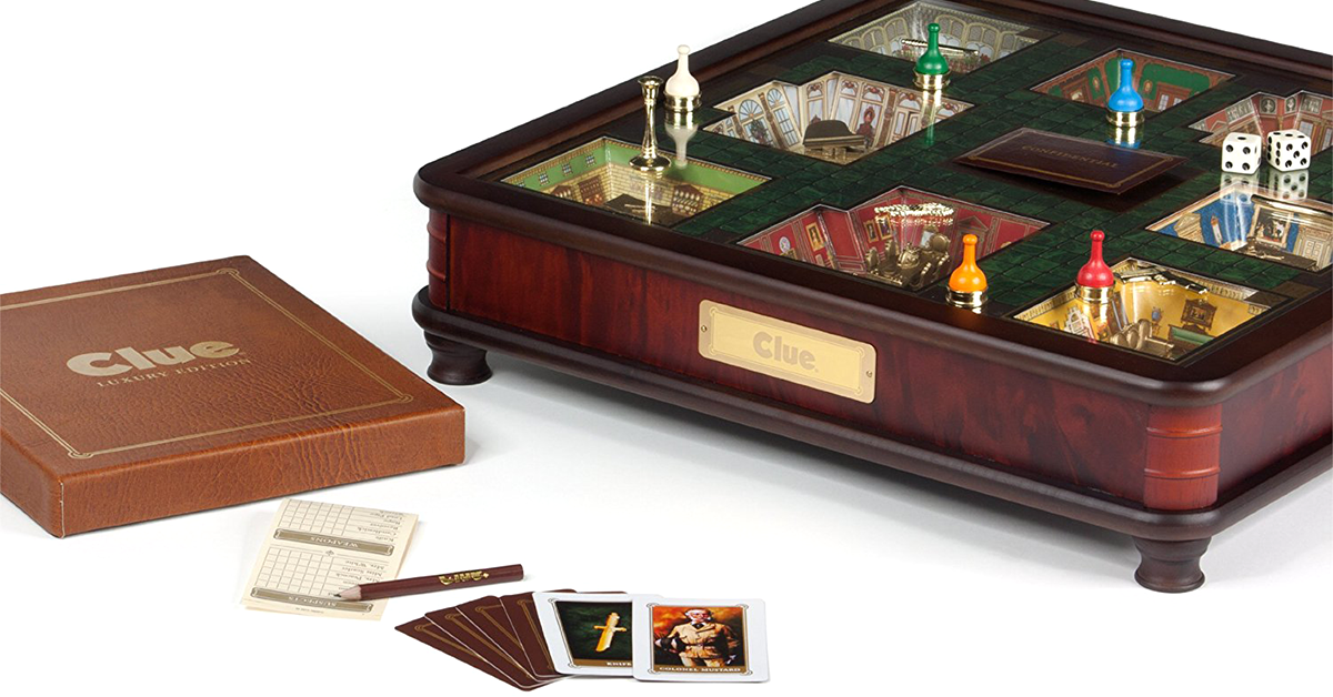 3D Luxury Edition of Clue | drunkMall
