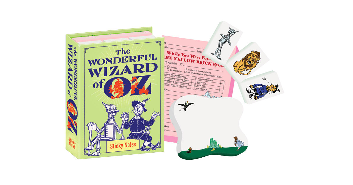 Wizard of Oz Sticky Notes | drunkMall